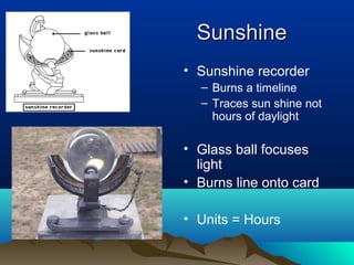 Weather instruments ppt for students | PPT