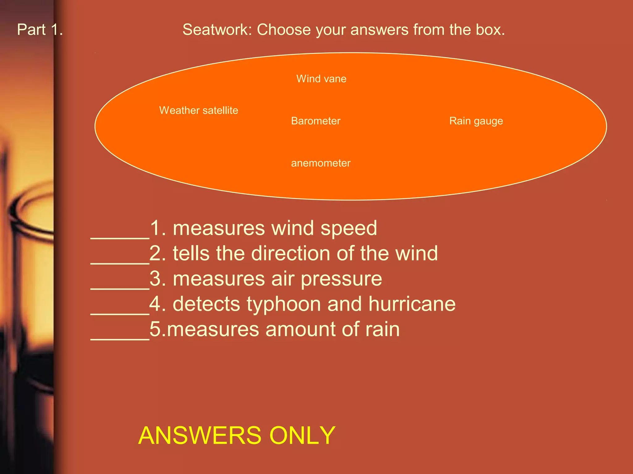 Weather instruments | PPT
