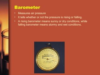 Weather instruments | PPT