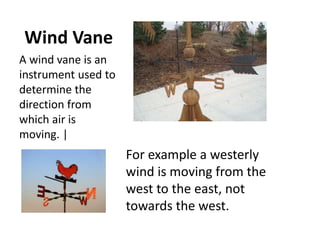 Weather instruments | PPTX