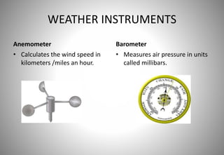 Weather instruments | PPT
