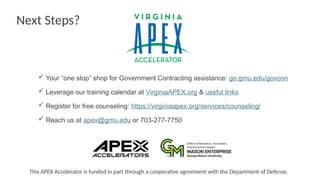 GovCon - Summer Shorts - Topic Subcontracting (9 of 10) | PPT