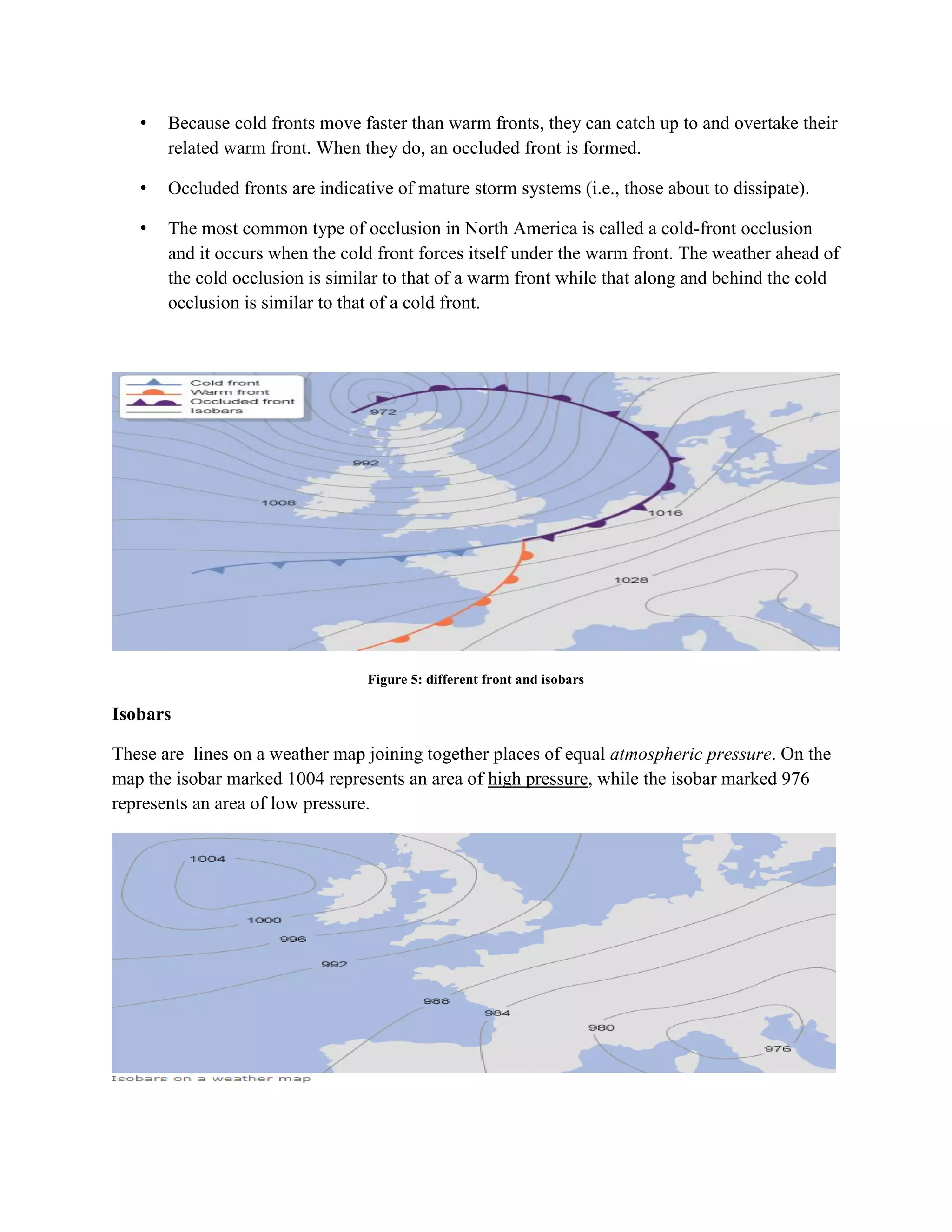 Weather map | PDF | Weather | Science