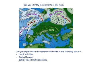 How to read a weather map | PPTX