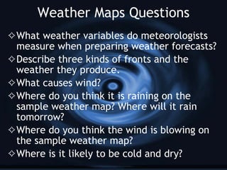 Weather Maps | PPT