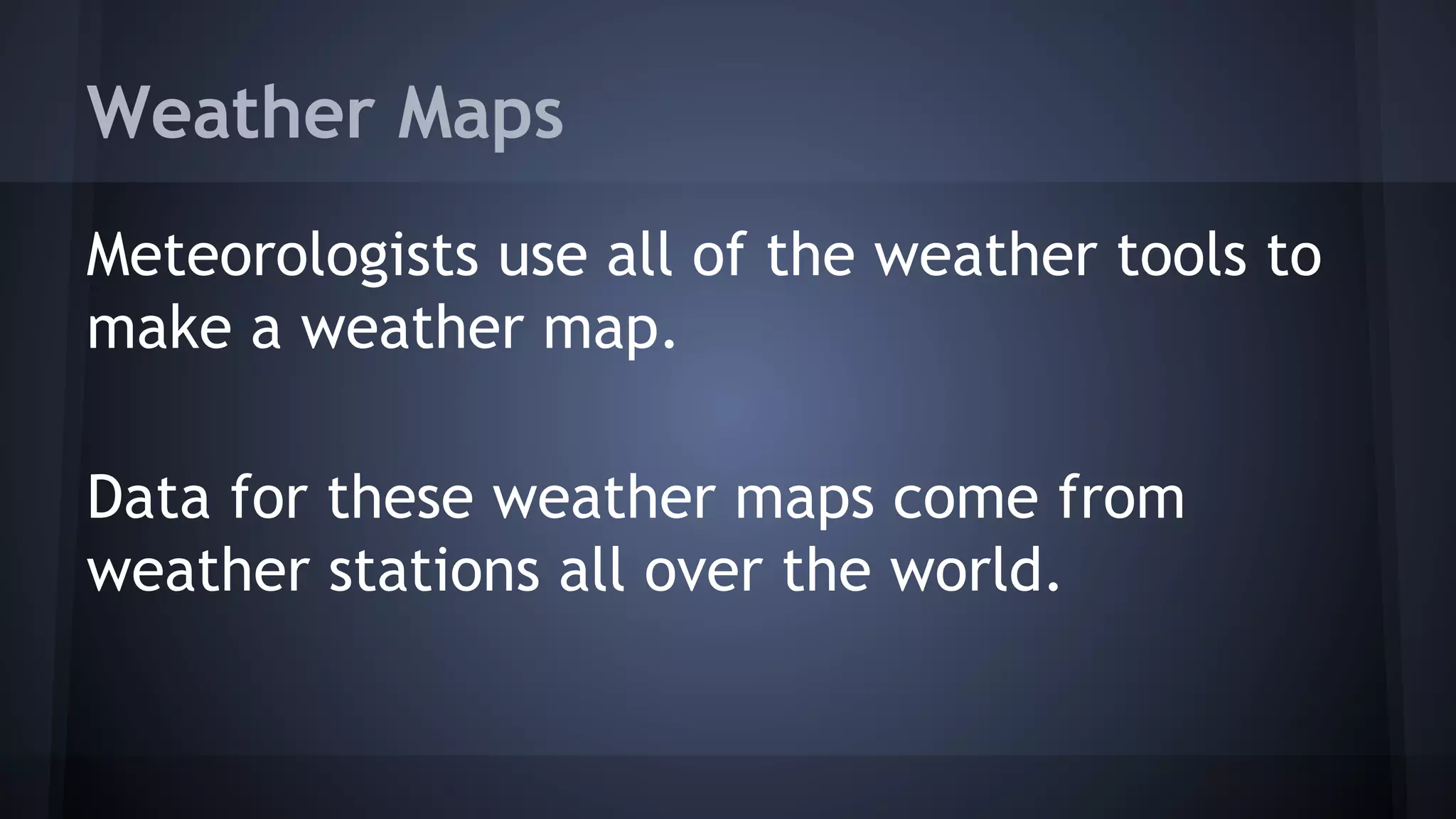 Weather Maps | PDF