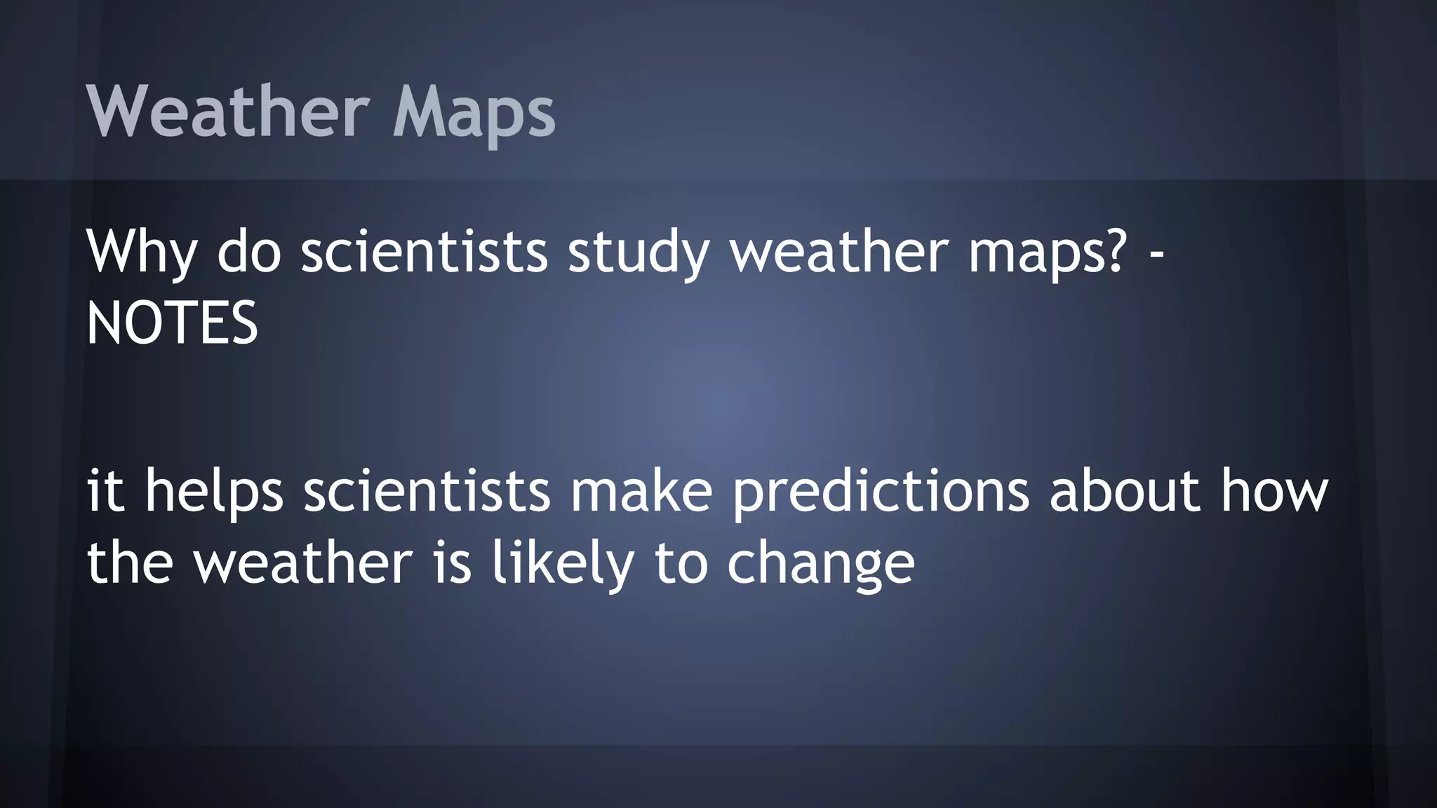 Weather Maps | PDF