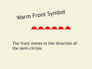 Weather maps and their symbols | PPTX