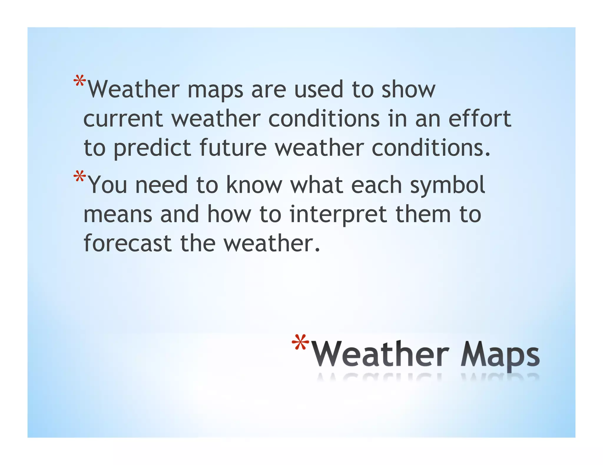 Weather maps pdf | PDF