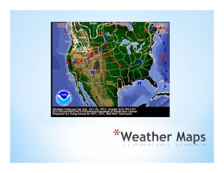 Weather maps pdf | PPT