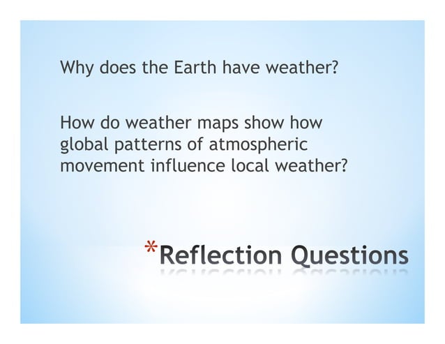 Weather maps pdf | PPT