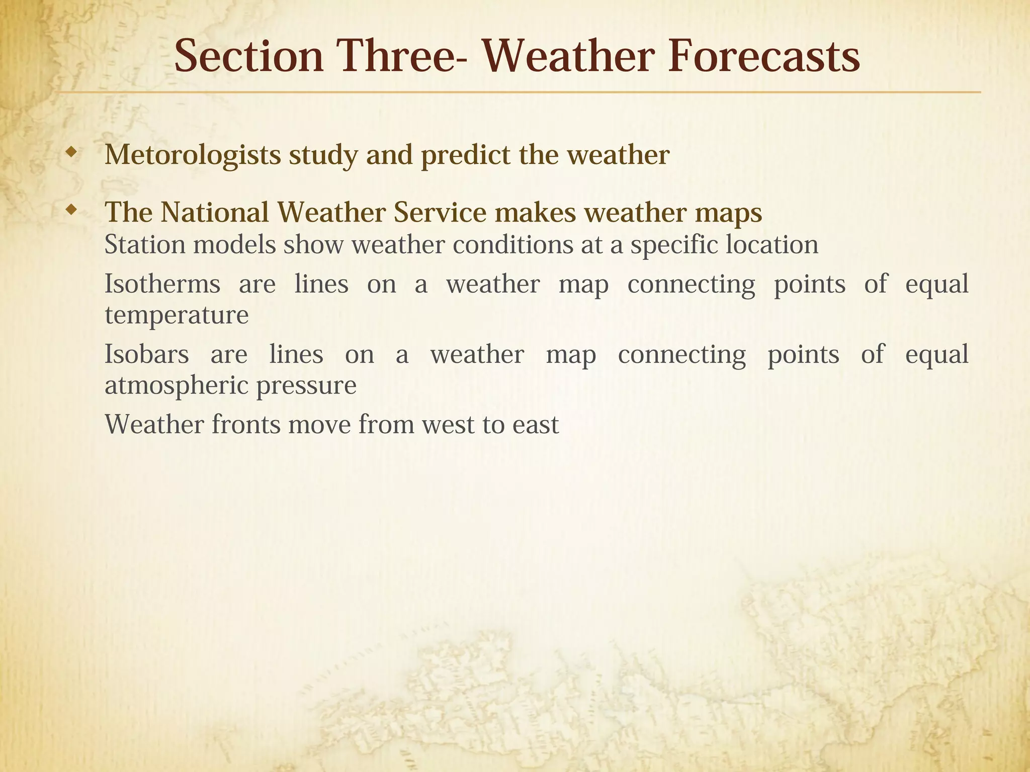 Weather Note PowerPoint | PPT | Weather | Science