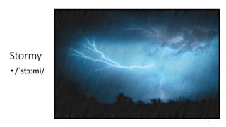 Weather phonetics | PPTX