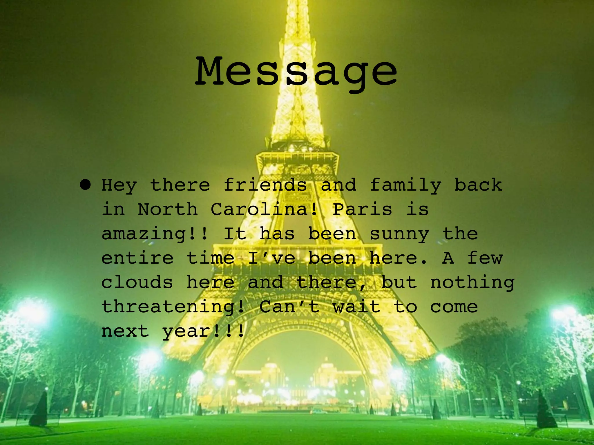 Weather postcard | PPT