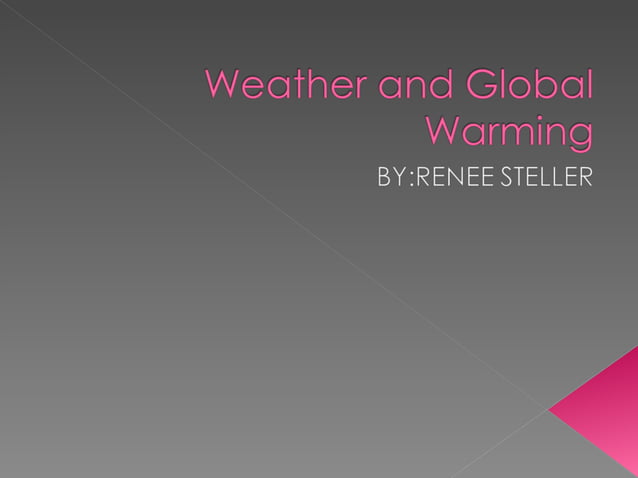 Weather Power Point | PPT