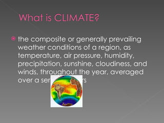Weather Power Point | PPT