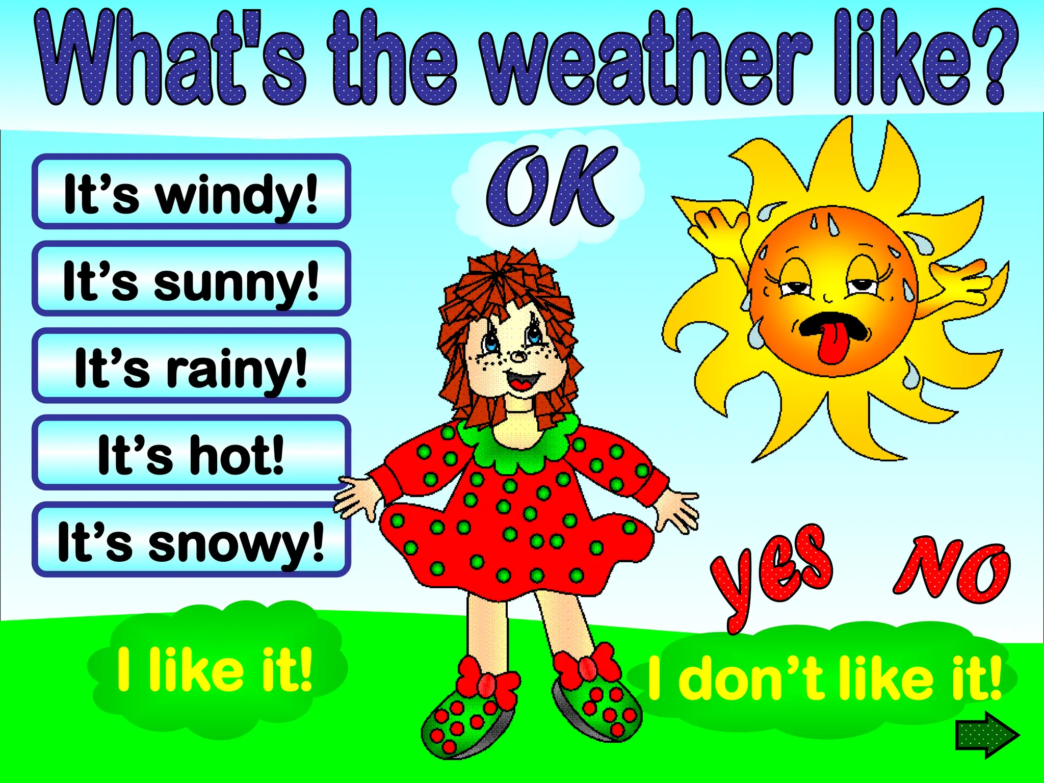 Weather ppt_3.ppt clima en inglés para niños | PPT