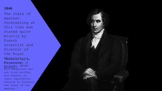 Weather Prediction: History and Math | PPTX