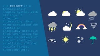 Weather Prediction: History and Math | PPTX