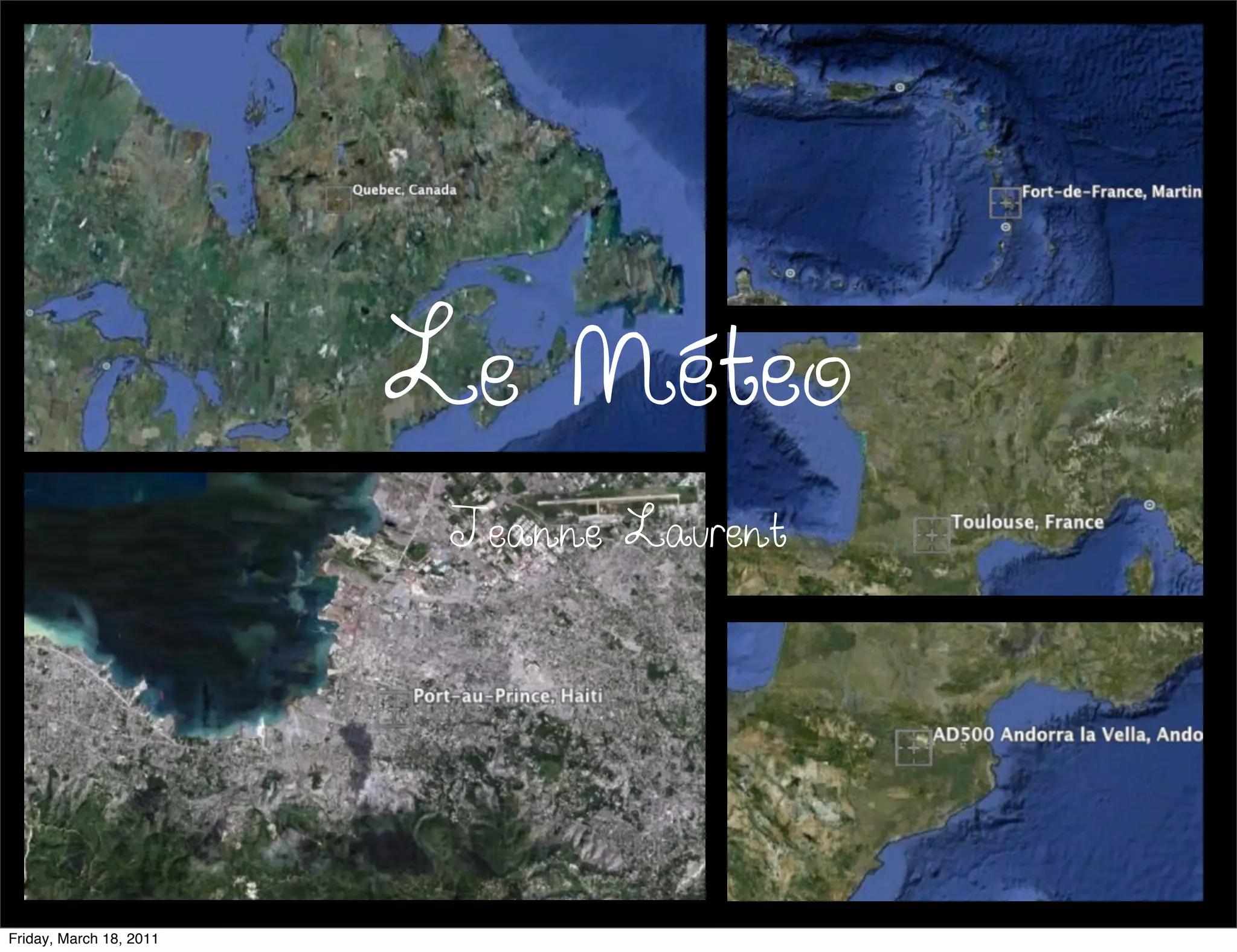 Weather report | PDF