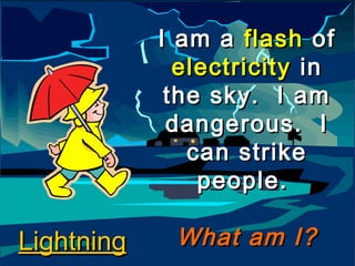 Weather riddles | PPT