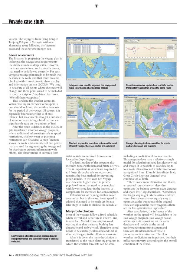 Weather Routing Meteorological May 2011 | PDF