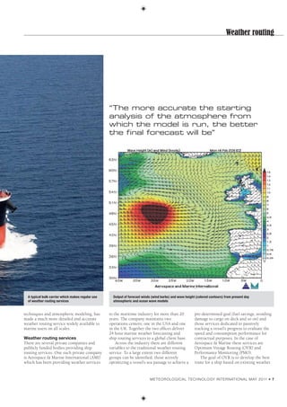 Weather Routing Meteorological May 2011 | PDF