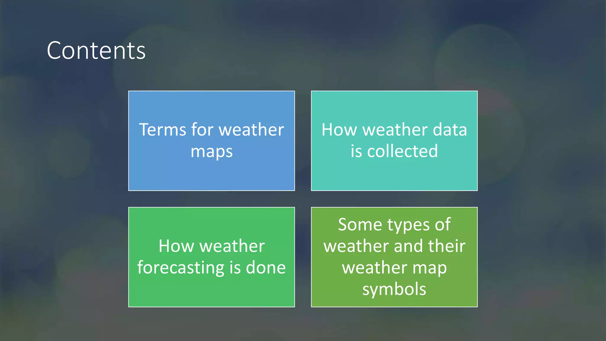 Weather satellites and how to read the signs | PPT