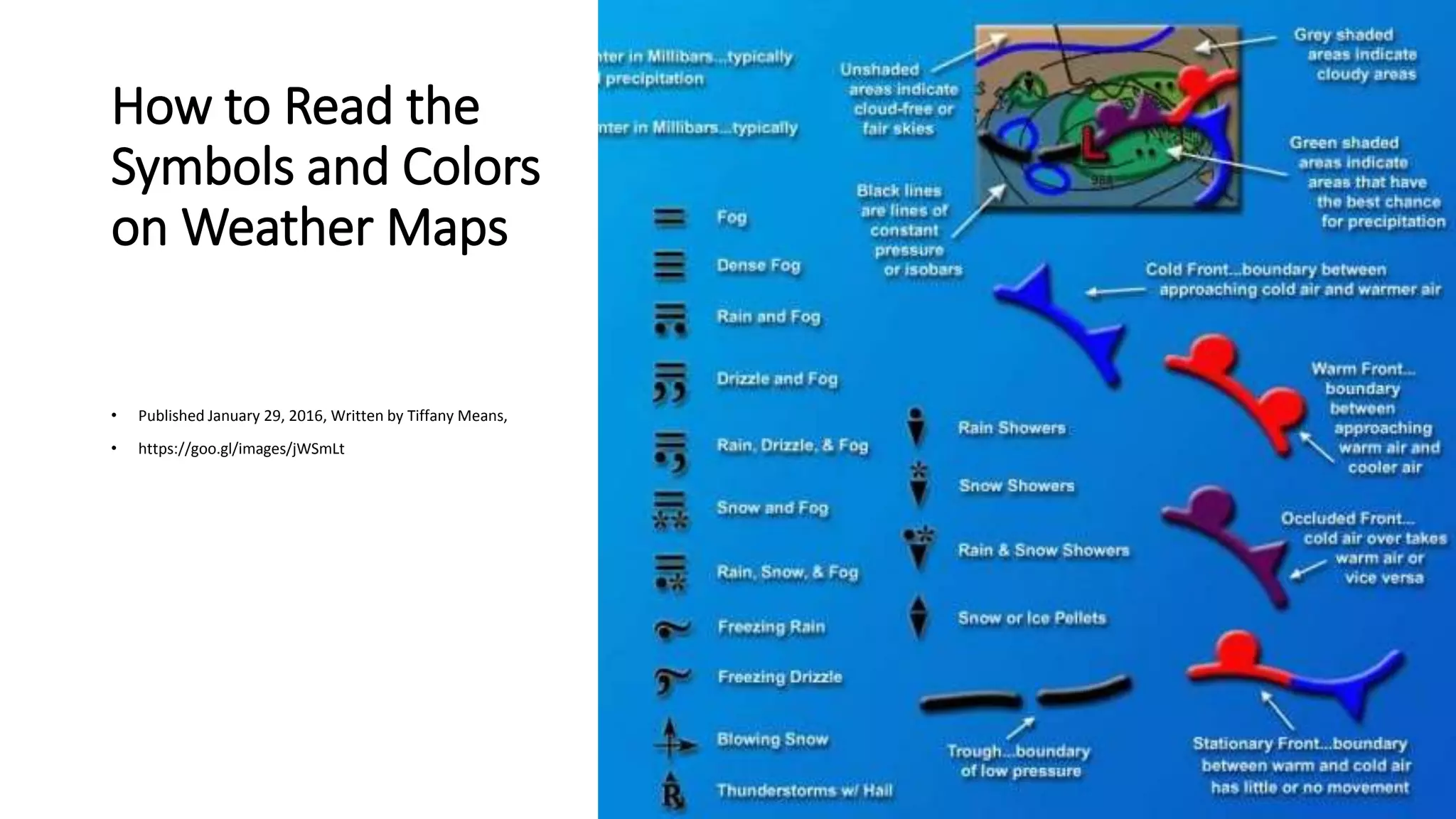 Weather satellites and how to read the signs | PPT