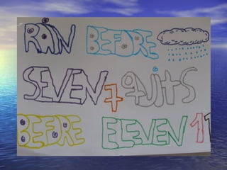 Weather sayings | PPT