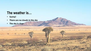 What is weather? | PPTX
