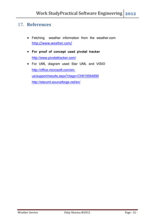 Intelligent Weather Service | PDF