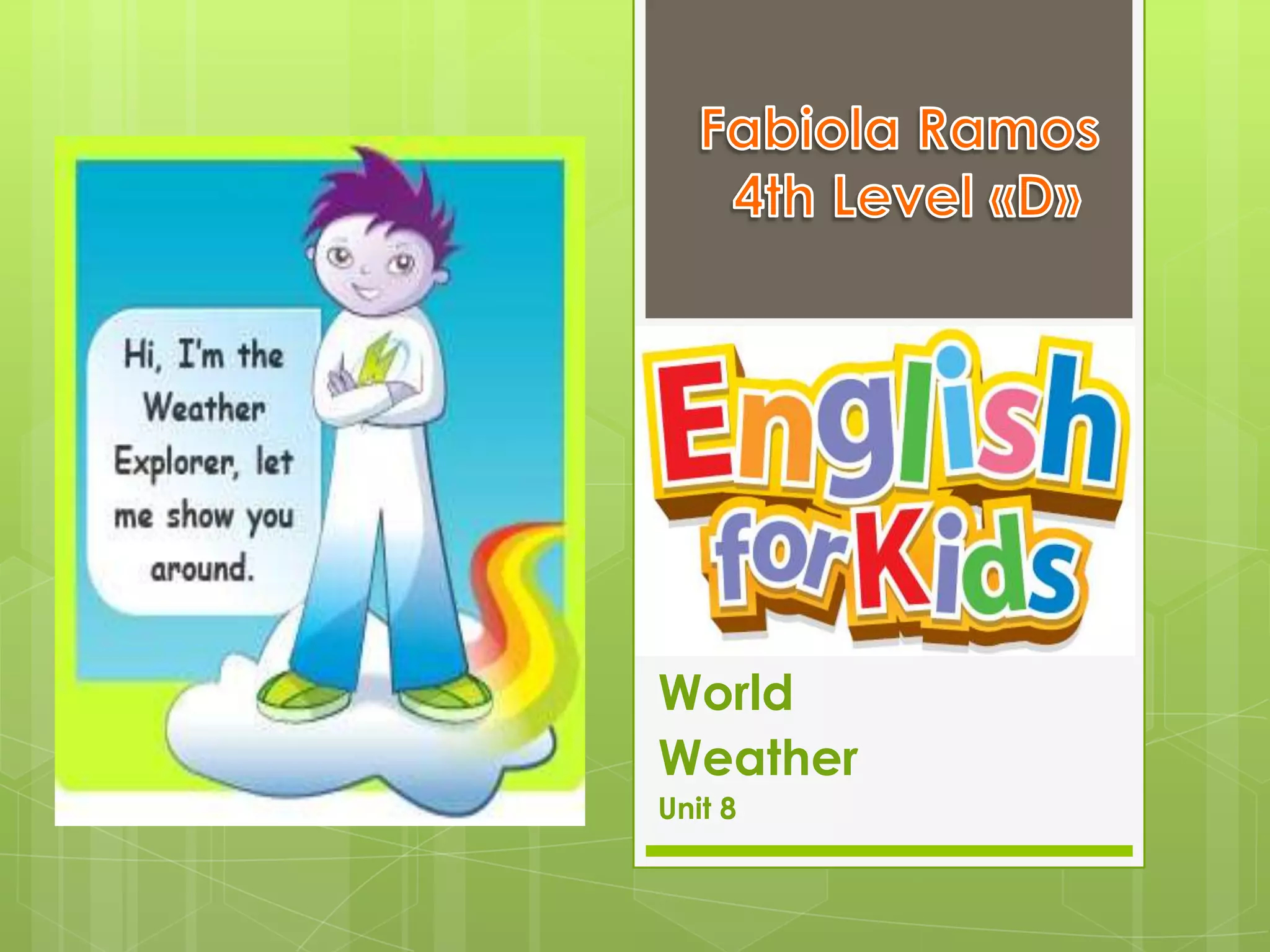 Weather slides | PPTX