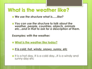 Weather slides | PPT