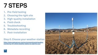 7 Weather Station Installation Mistakes to Avoid | PDF