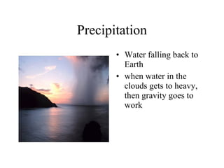 Weather- Water Cycle | PPT