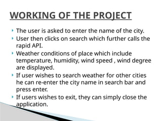 WEATHER WEB Techonlogy on React js ,mongo db.It is fully responsive ...
