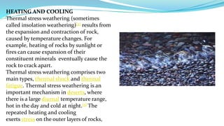 Weathring and erossion | PPT