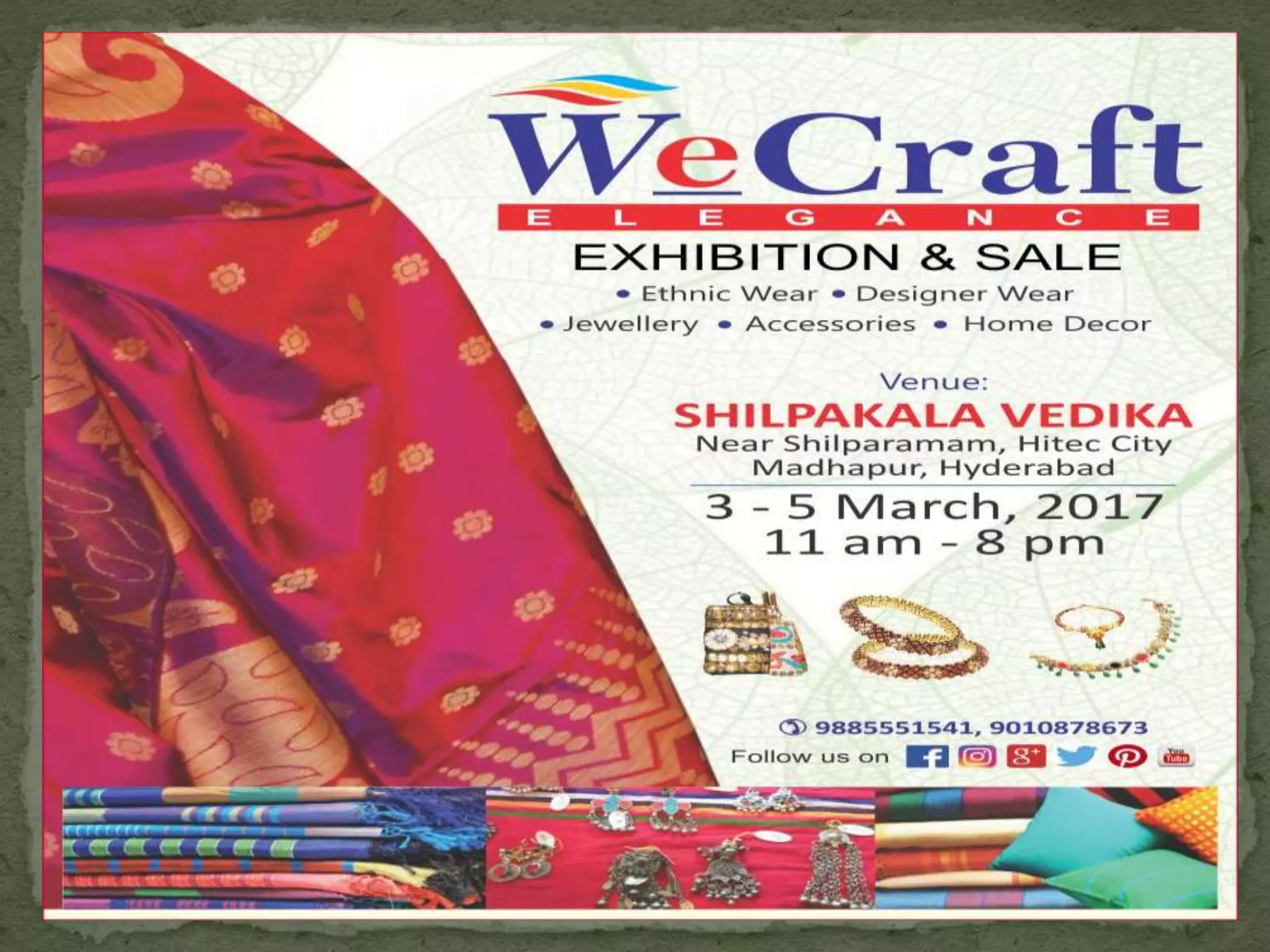 Weaves handloom exhibition in india ppt | PPTX | Needlework | Arts and ...