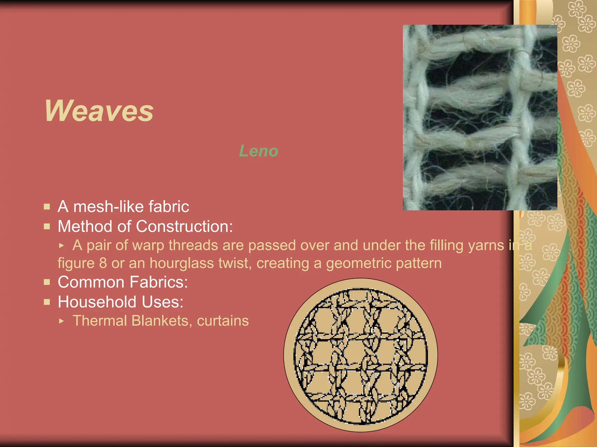 Weaves powerpoint textile designing education.pdf
