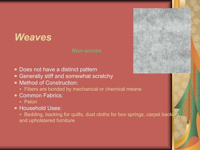Weaves powerpoint textile designing education.pdf