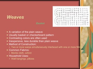 Weaves powerpoint textile designing education.pdf