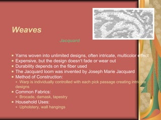 Weaves powerpoint textile designing education.pdf