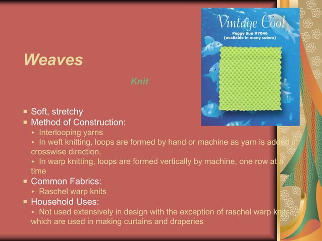 Weaves powerpoint textile designing education.pdf