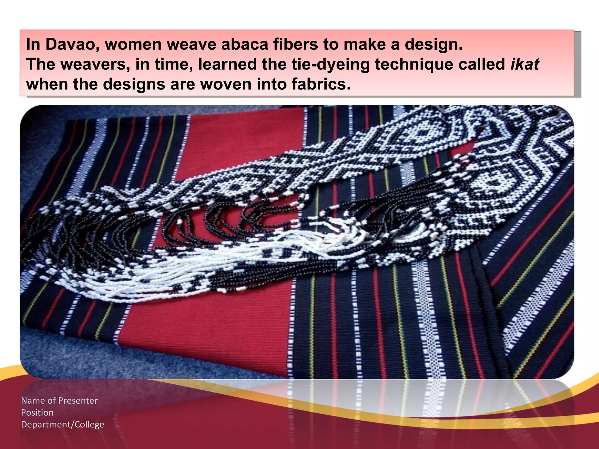 Weaving | PPT