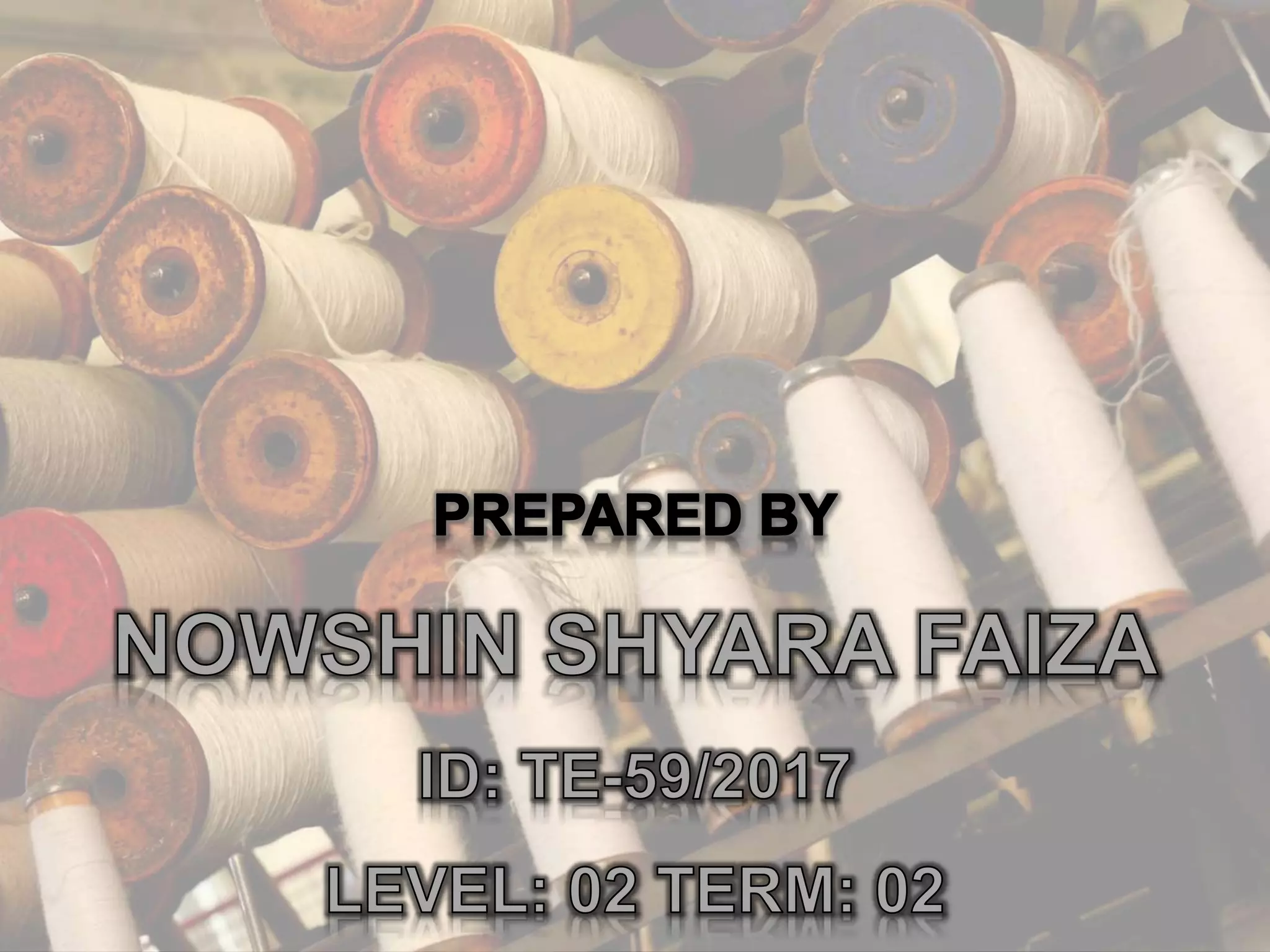 Weaving process | PPTX