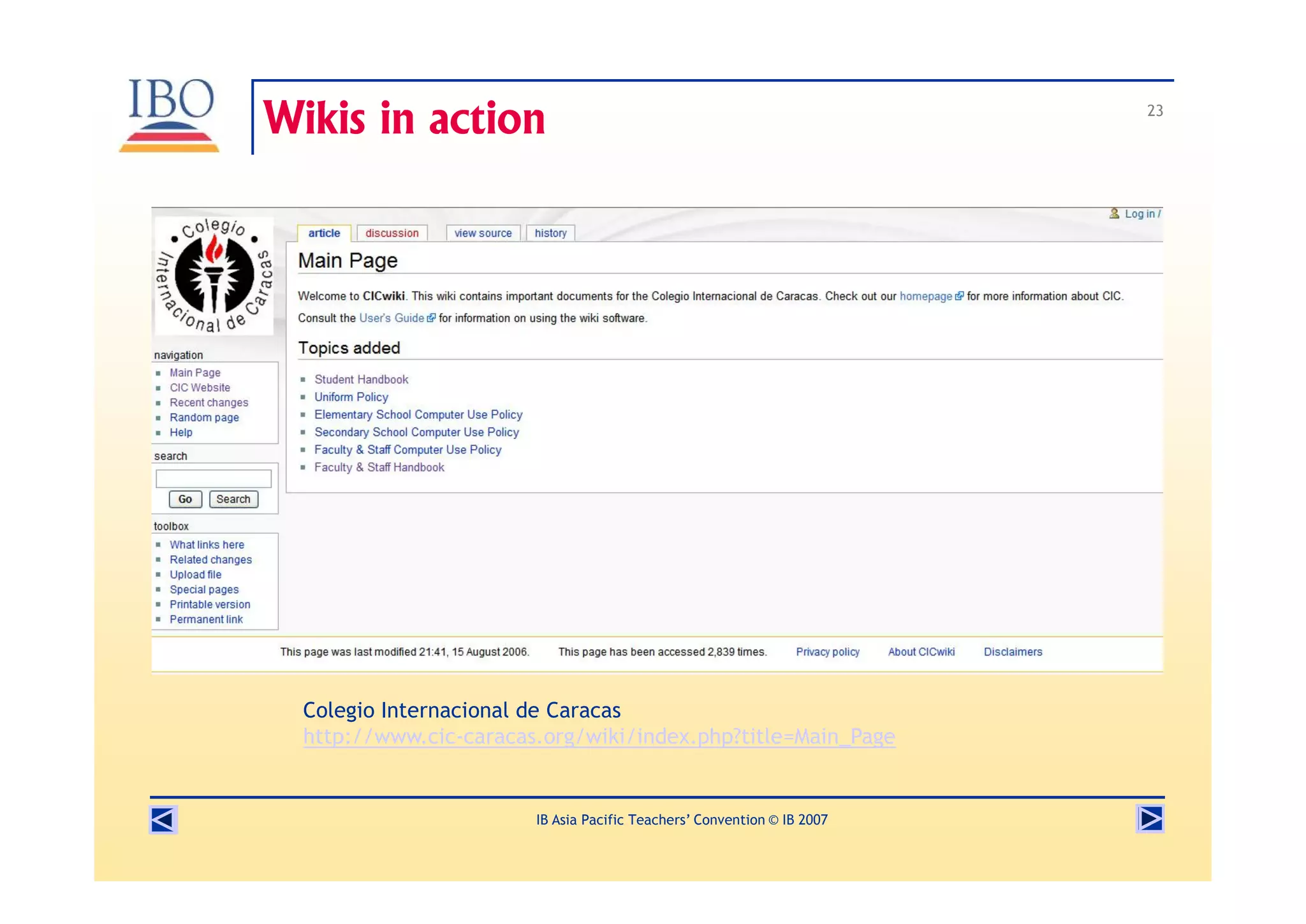 Weaving Web 2.0 into Classroom Practice | PPT