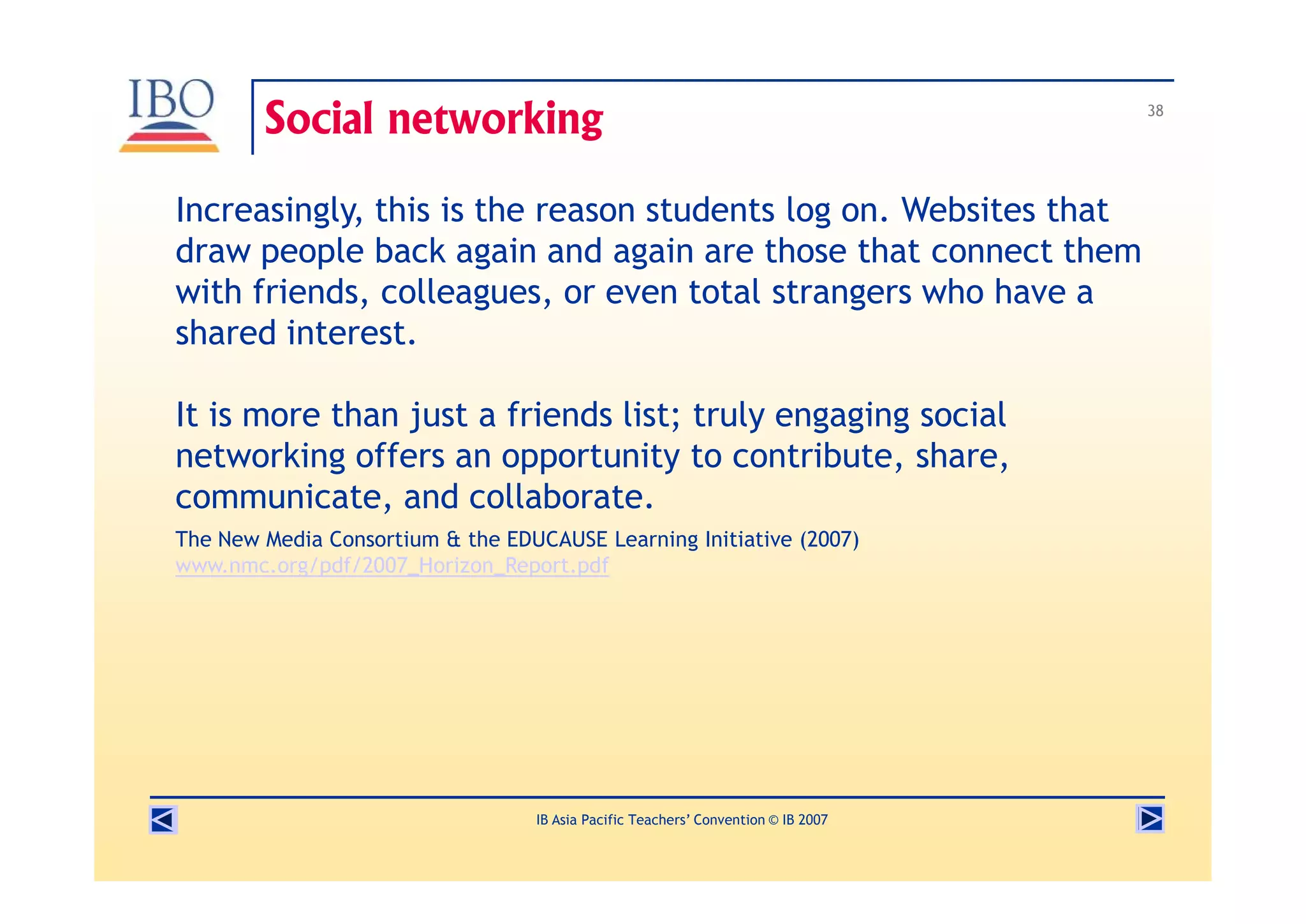 Weaving Web 2.0 into Classroom Practice | PPT