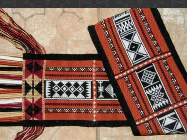 Weaving ( cordillera and region 1)