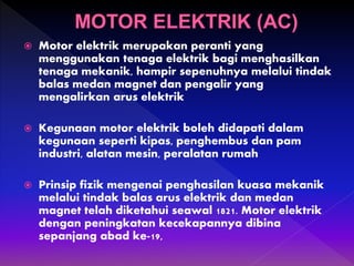 Weaving machine DAN AC motor | PPTX